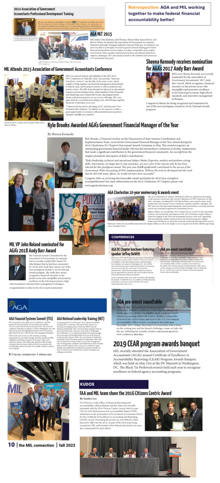 AGA & MIL Blog Series - The MIL Corporation